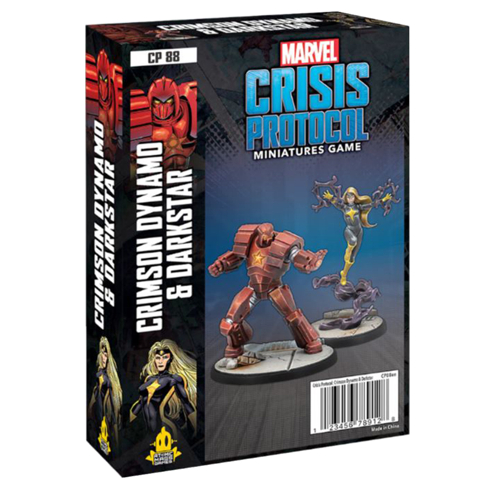 漫威危機協議： 緋紅機甲和暗星 Marvel Crisis Protocol Crimson Dynamd And Dark Star ...